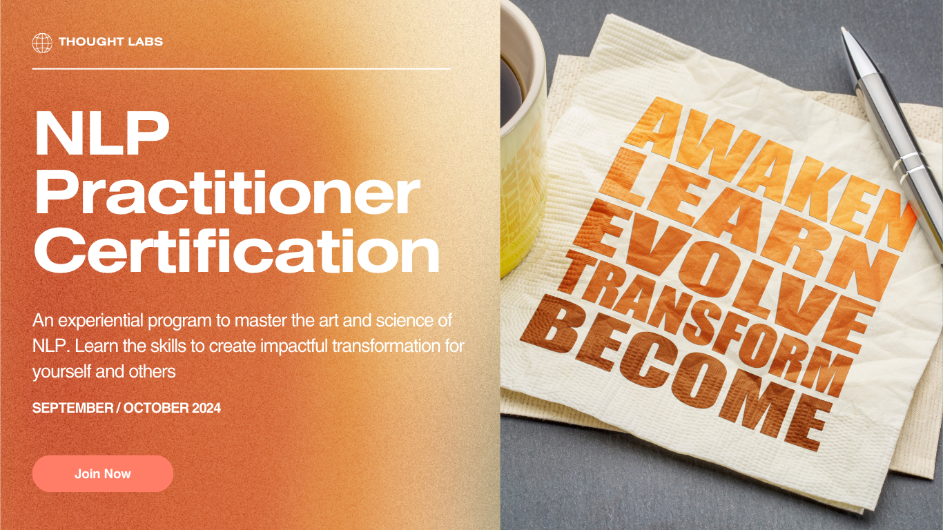 NLP Mastery Session - Thank you page! - Thought Labs